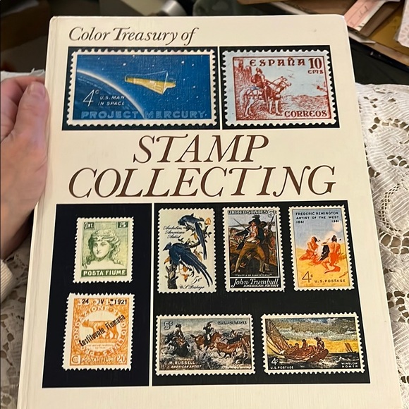 Other | Vintage Color Treasury Of Stamp Collecting Book | Poshmark